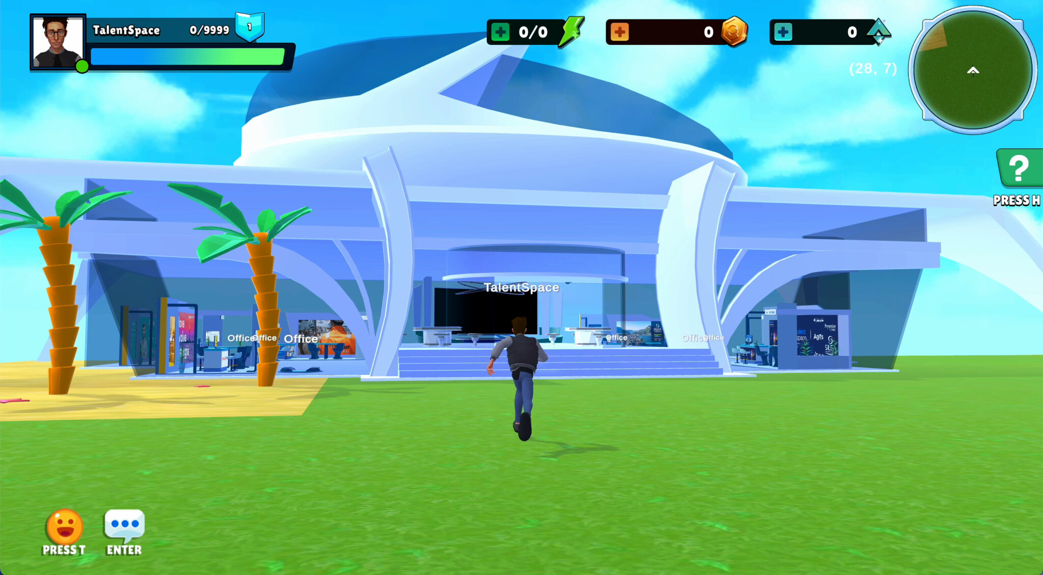 Talent Space, un PoC di open innovation per l'uso dei mondi virtuali in ...